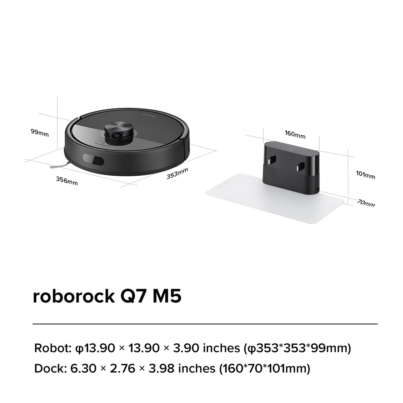 Roborock Q7 M5 Robot Vacuum and Mop-Upgraded from Q7 Max | Roborock United Kingdom Official Site