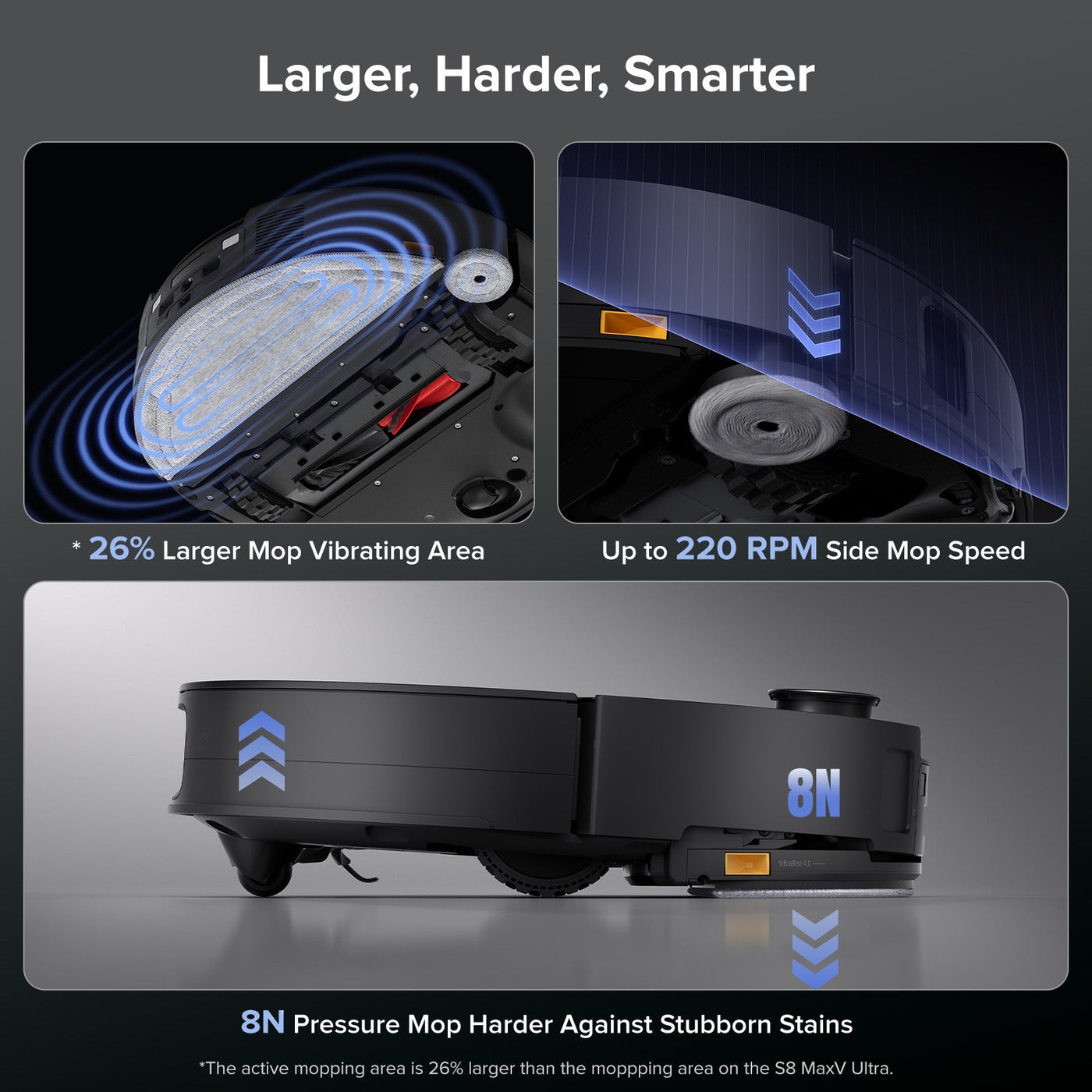 Roborock Saros 10 Robot Vacuum With Dual Anti Tangle System Upgraded F
