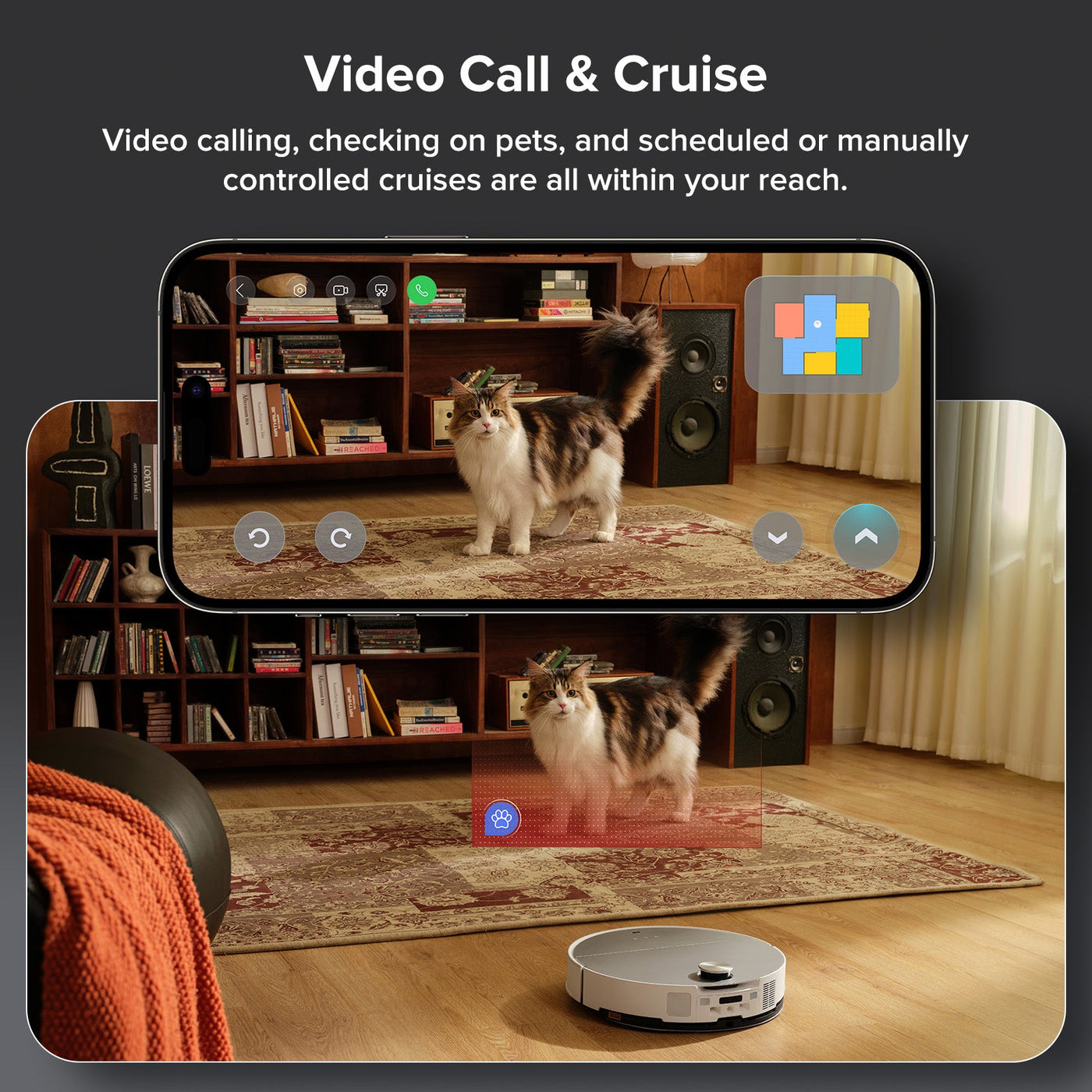 Roborock Saros 10 Robot Vacuum With Dual Anti Tangle System Upgraded F